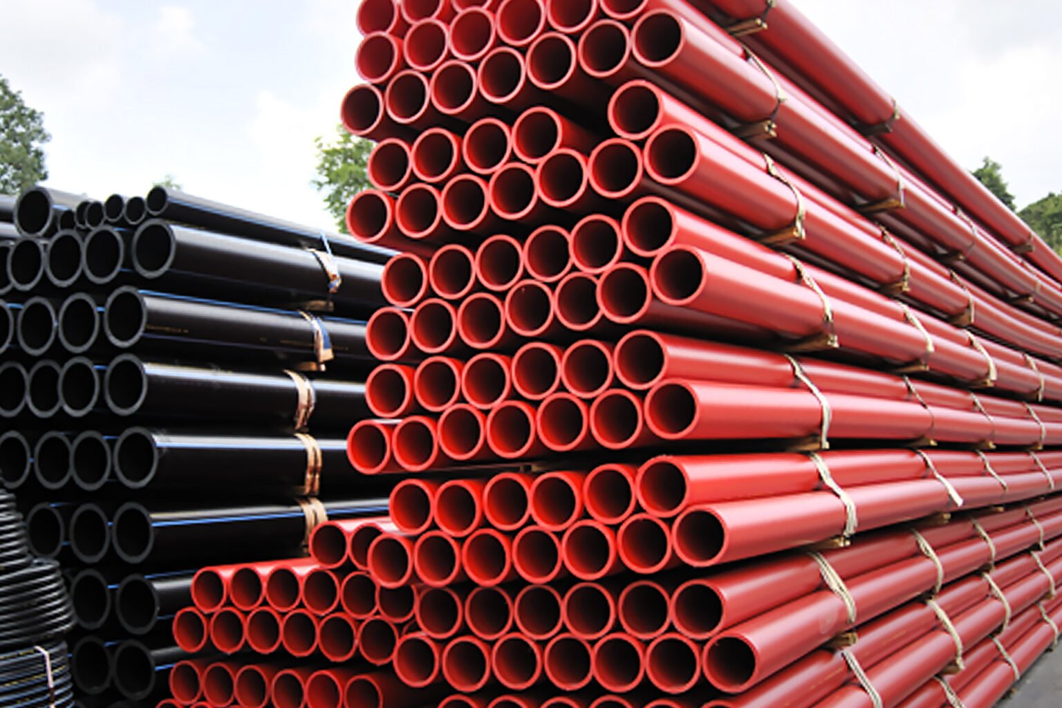 HDPE Pipes & Fittings | Subsoil, Corrugated Sewer & PVC Pipe